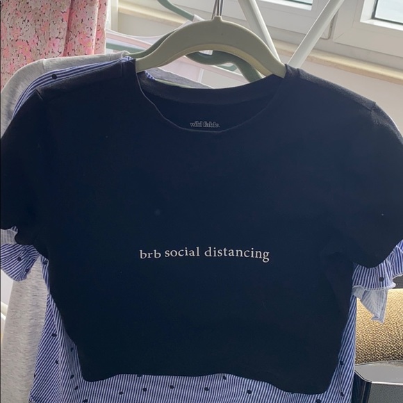 Tops | Social Distancing Tshirt | Poshmark